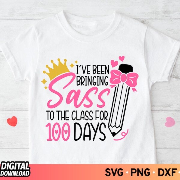 100 Days of School Svg - Etsy