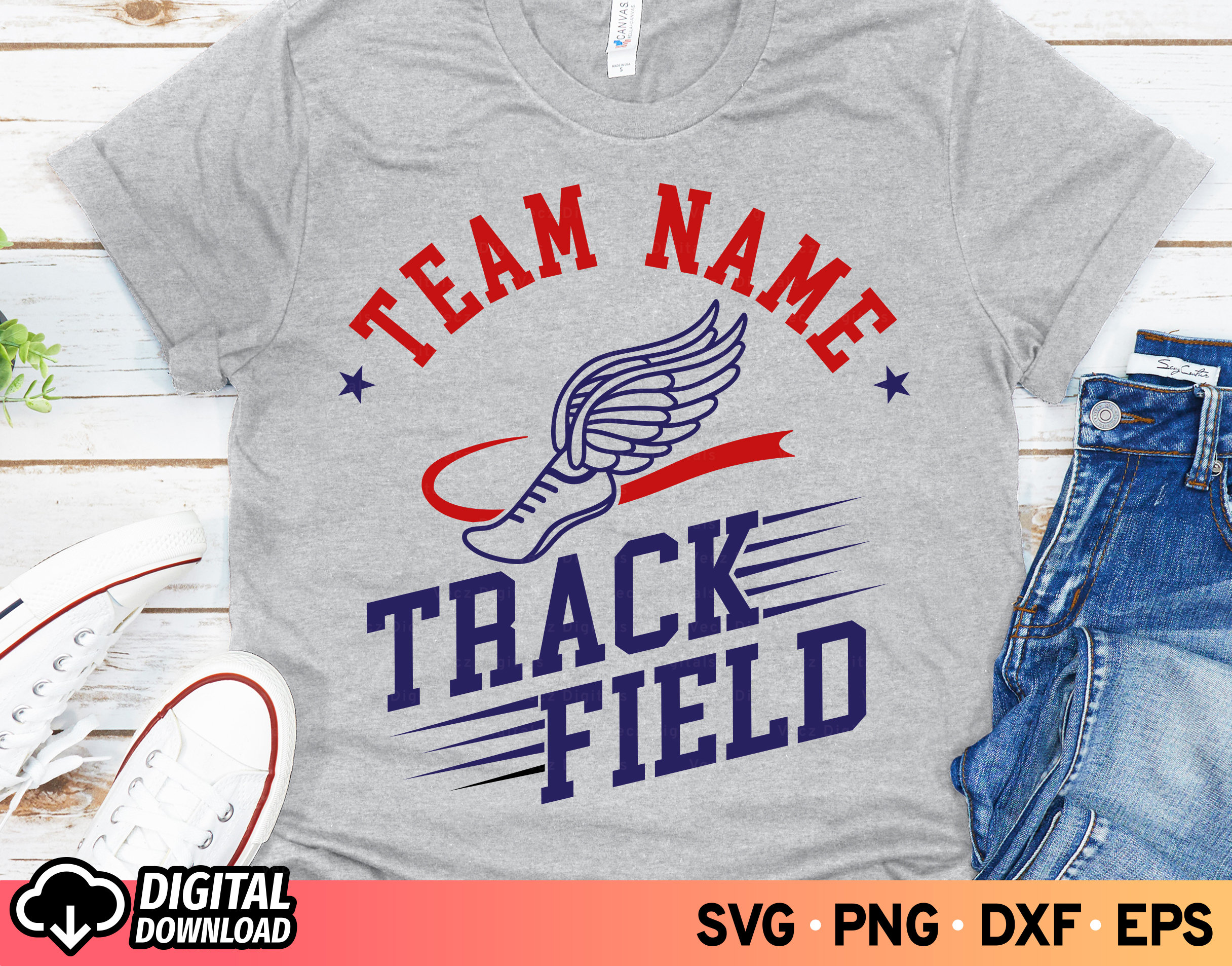 Buy Track and Field SVG and PNG Mom Track Svg Track Wings Svg Online in ...
