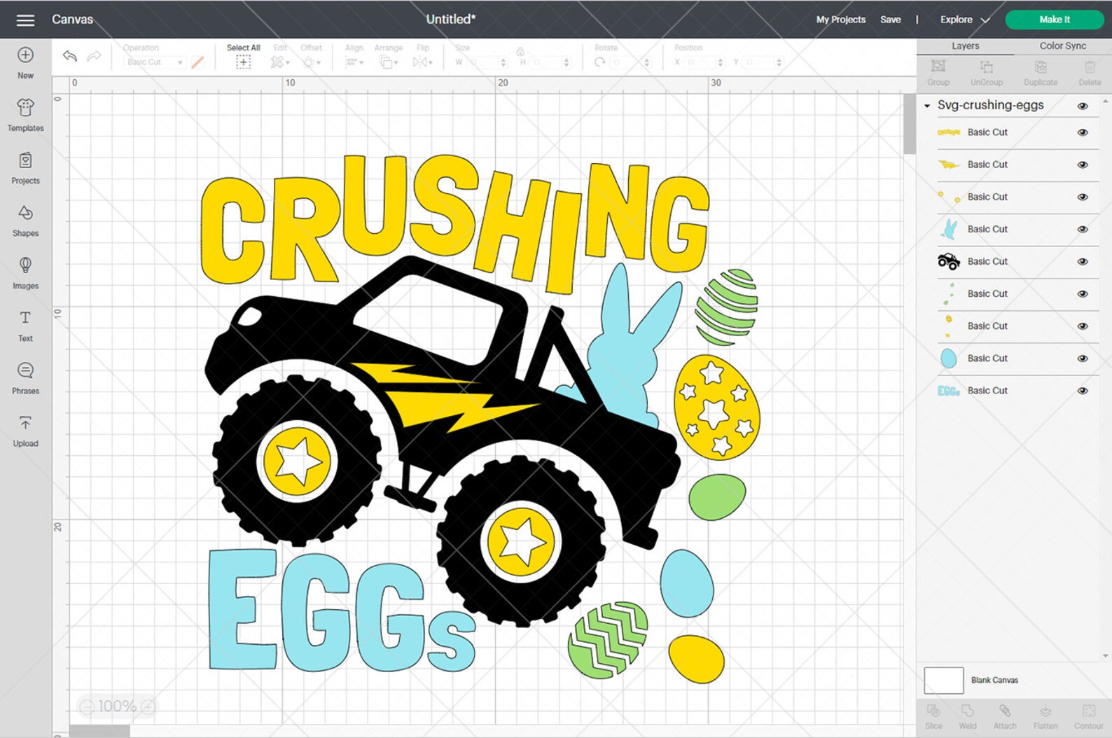 Boy Easter SVG Truck Crushing Eggs SVG Funny Easter T-shirt - Etsy