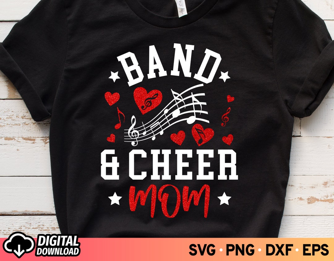 Band & Cheer Mom SVG: Football Game Day Design (digital Download) PNG ...