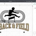 Track and Field Team Name SVG, Running Svg, Track and Field Hurdles ...