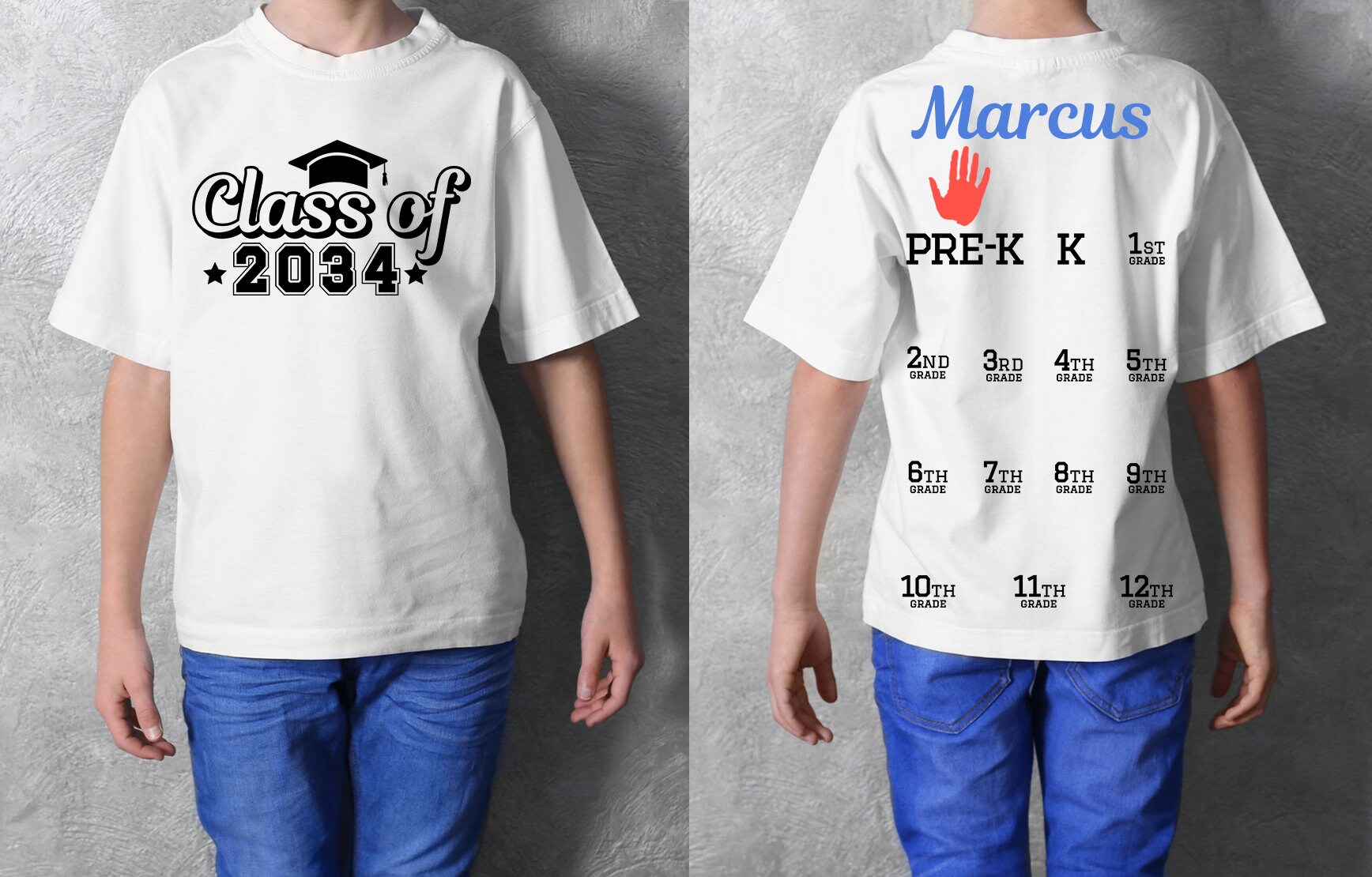 Class of 2034 Grow With Me SVG Preschool Svg Class of 2034 - Etsy
