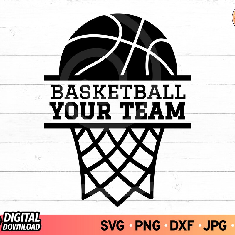 Basketball Net Svg - Etsy