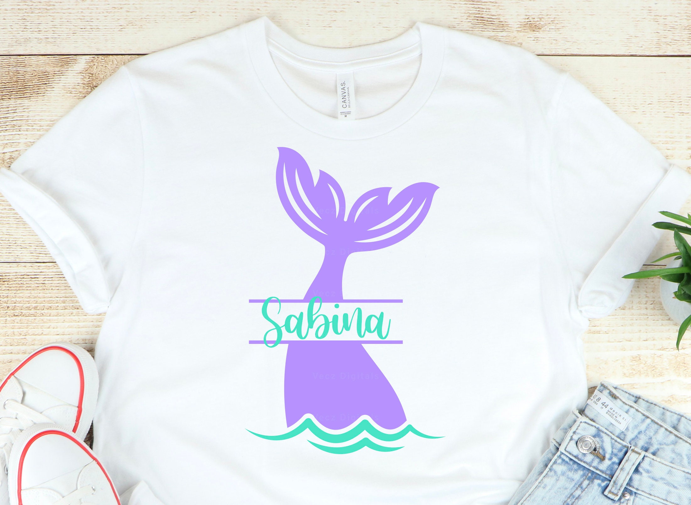 Mermaid Tail Name SVG Mermaid Tail SVG Mermaid SVG Mermaid - Etsy Canada