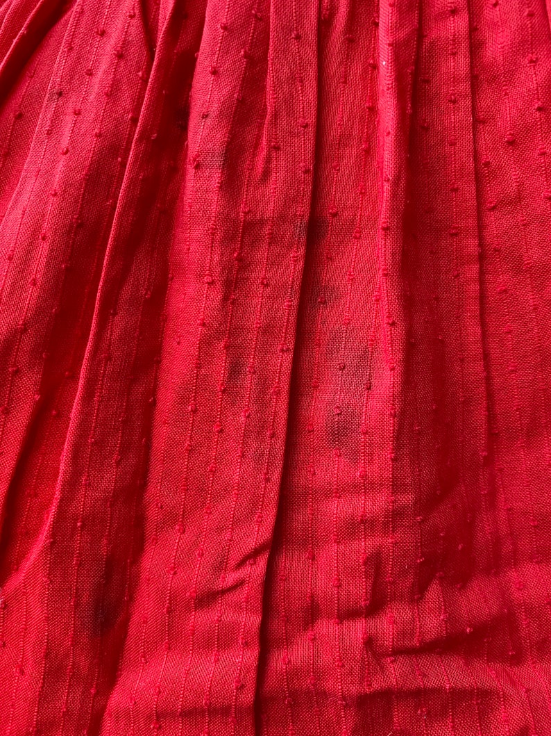 Two Piece Red Southwest Square Dance Shirt and Skirt - Etsy