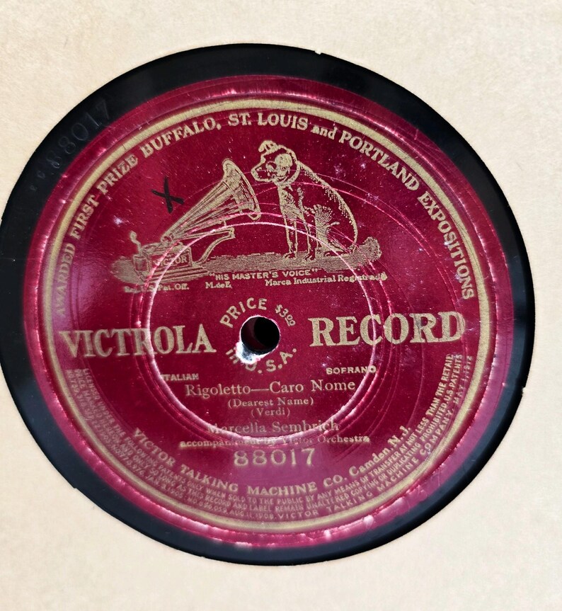 10 Victrola & Victor 78 RPM RECORDS in Album Book Various Artists - Etsy