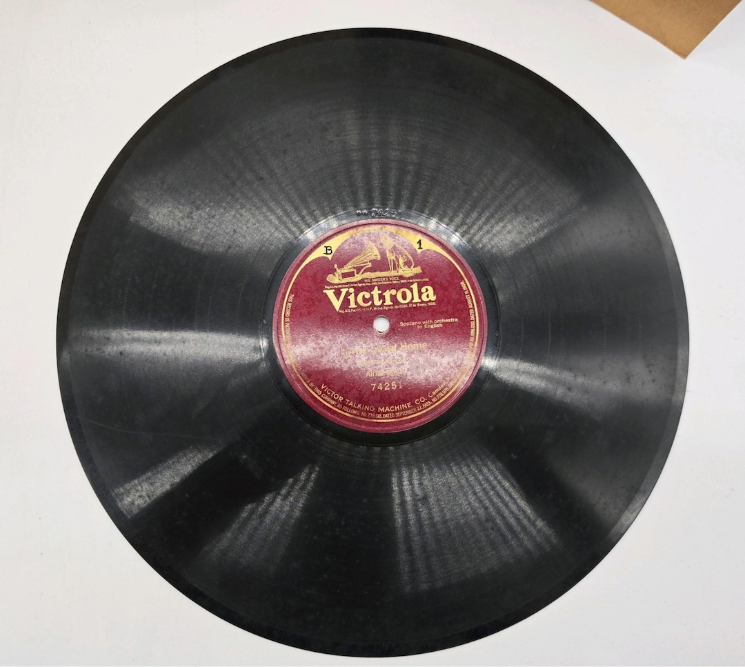 10 Victrola & Victor 78 RPM RECORDS in Album Book Various Artists - Etsy