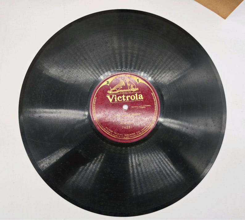 10 Victrola & Victor 78 RPM RECORDS in Album Book Various Artists - Etsy
