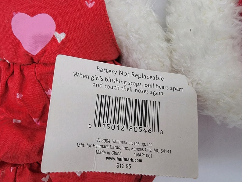 Valentine Blushing Bears by Hallmark & 3 Heart Nesting Tins - Etsy