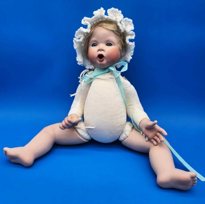 Melanie, 19" Baby Doll by Parker Levi, 1988 - Etsy