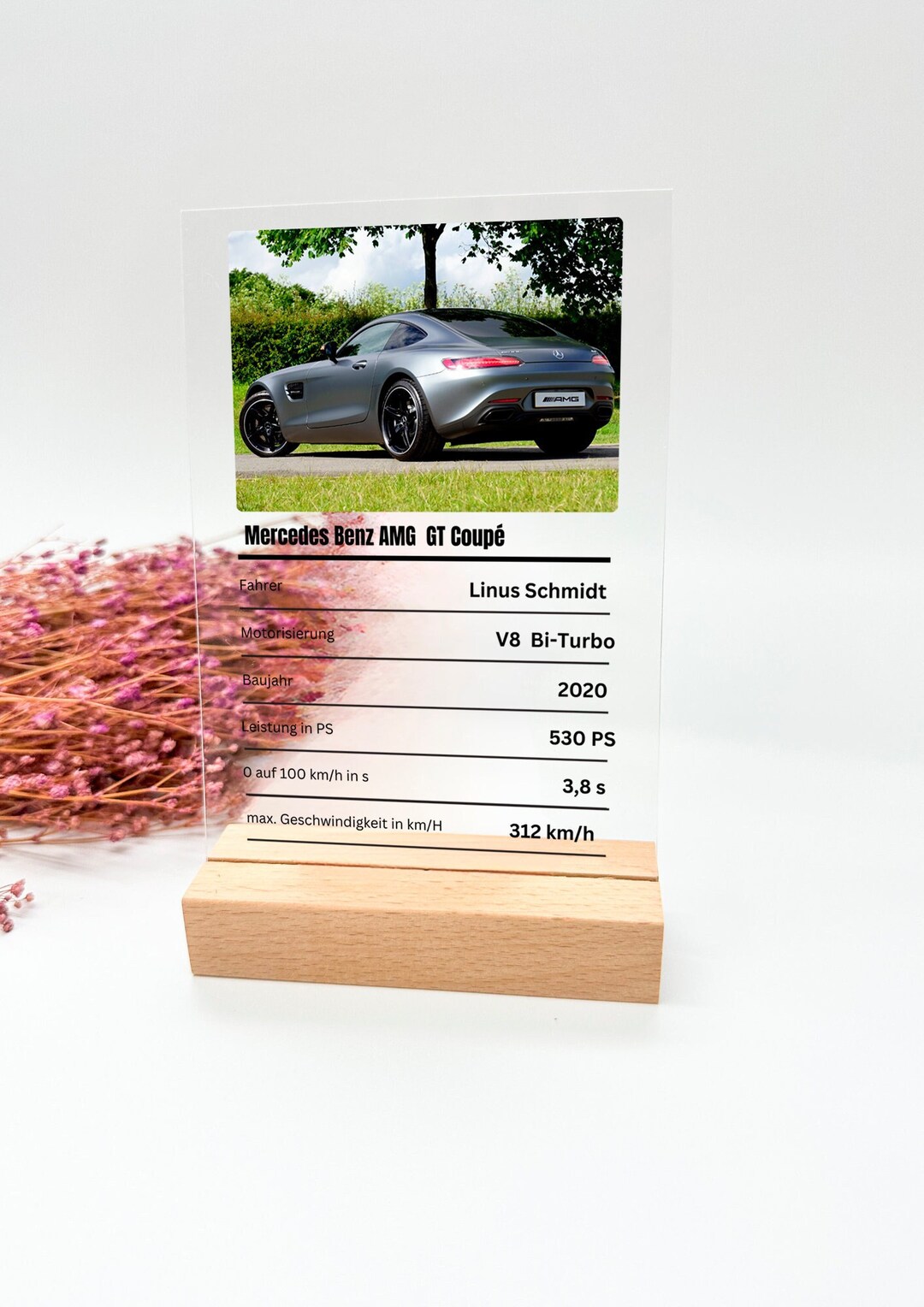 Car Photo on Acrylic/car Quartet on Acrylic Glass/gift for Car Lovers ...
