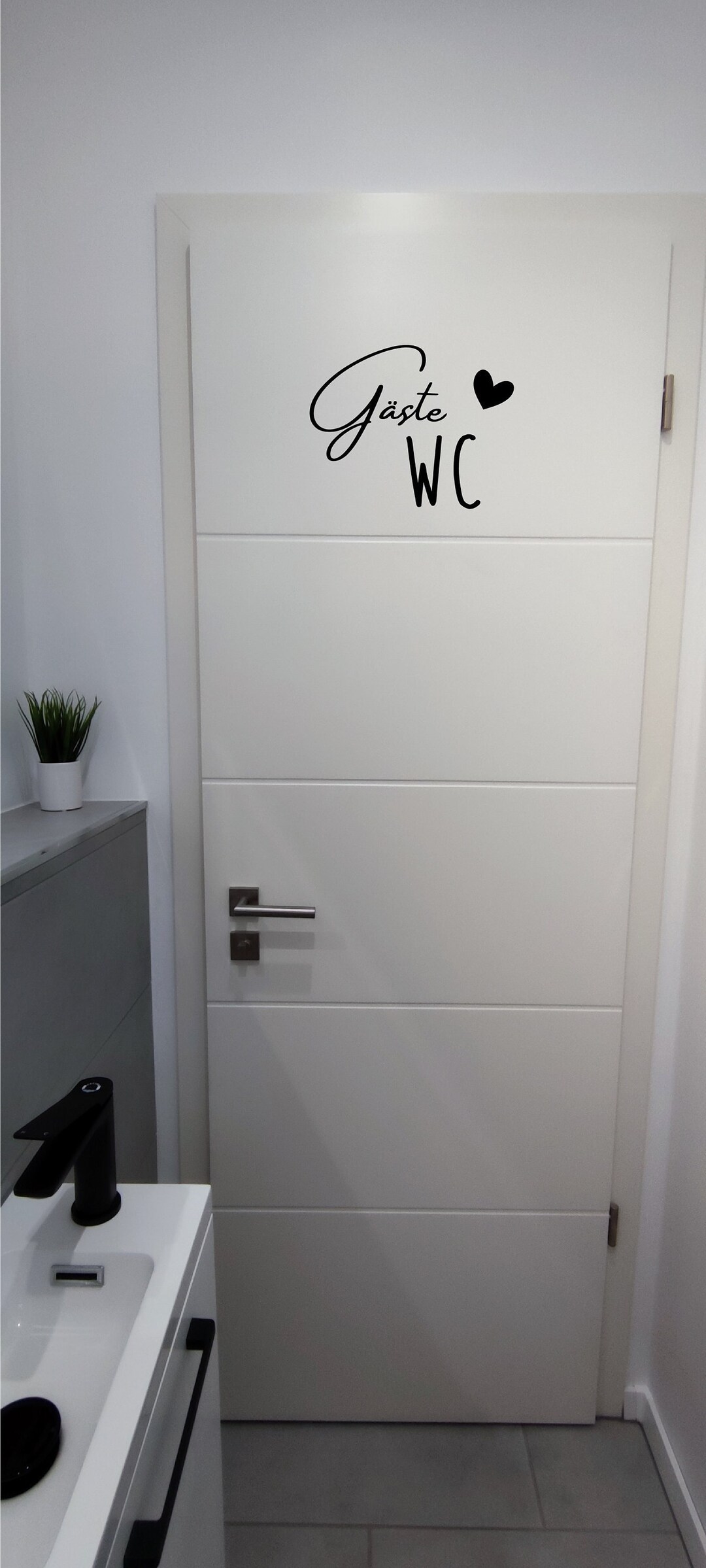 Sticker for Guest Toilet Door/guest Toilet Sticker/guest Toilet/door ...