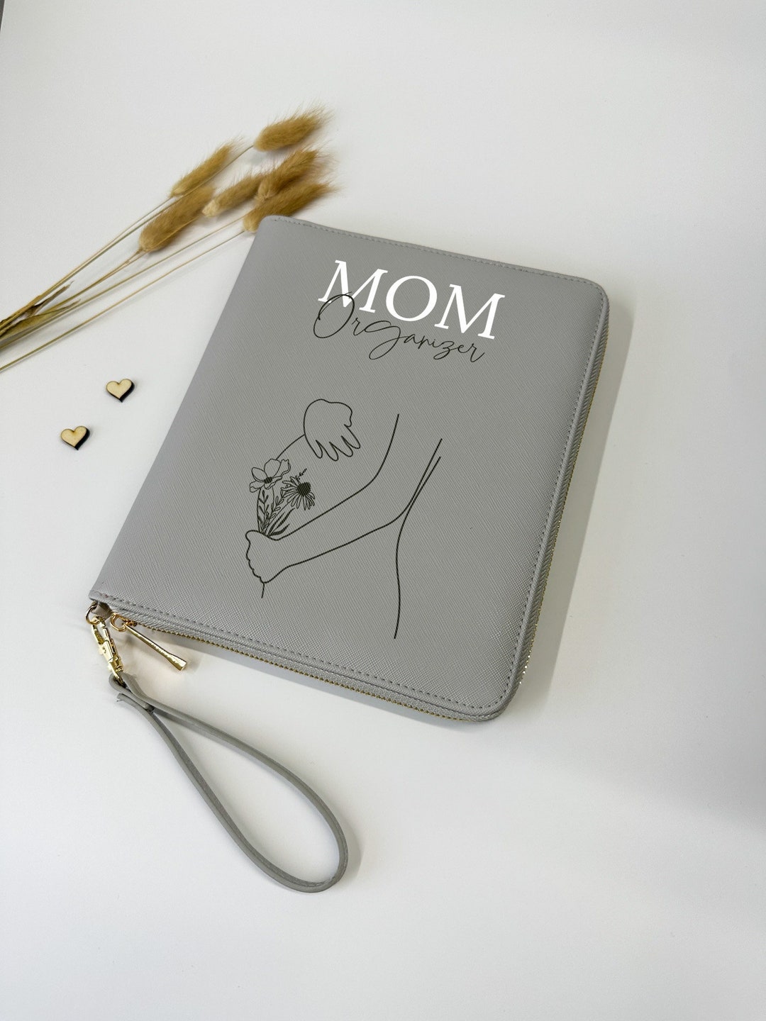 MOM Organizer With Name/vaccination Certificate Organizer Personalized ...