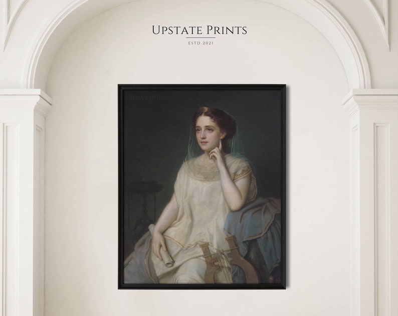 Greek Mythology Portrait Fine Art Oil Painting Light - Etsy