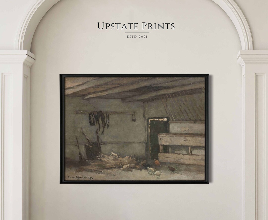 Interior of a Stable | French Country Farmhouse Decor | Vintage ...