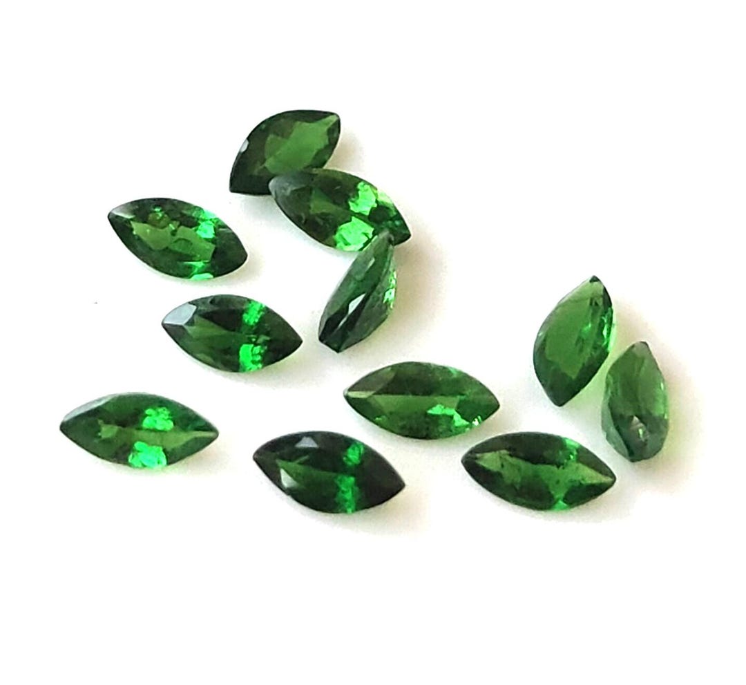 2x4 Mm Tsavorite Garnet Marquise Cut, Natural Green Garnet 2x4mm ...