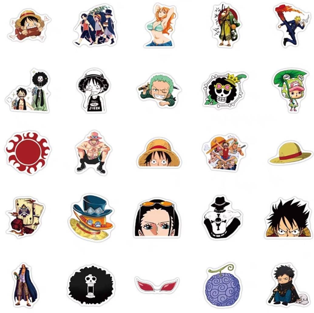 Autocollants one piece/anime manga stickers/laptop | Etsy