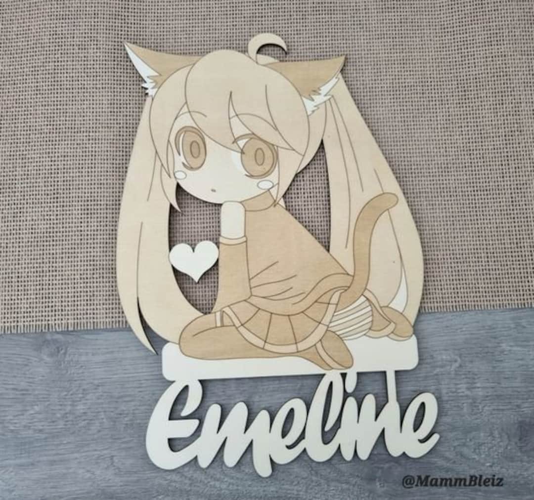 Hatsune Miku Door Plate- Hatsune Miku Decoration- Manga- Gift Idea ...