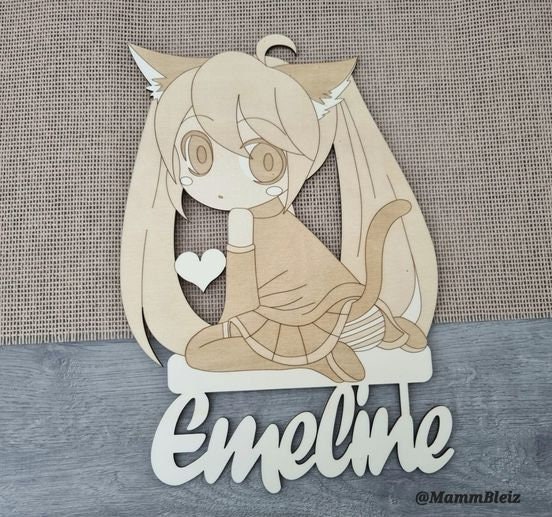 Hatsune Miku Door Plate- Hatsune Miku Decoration- Manga- Gift Idea ...
