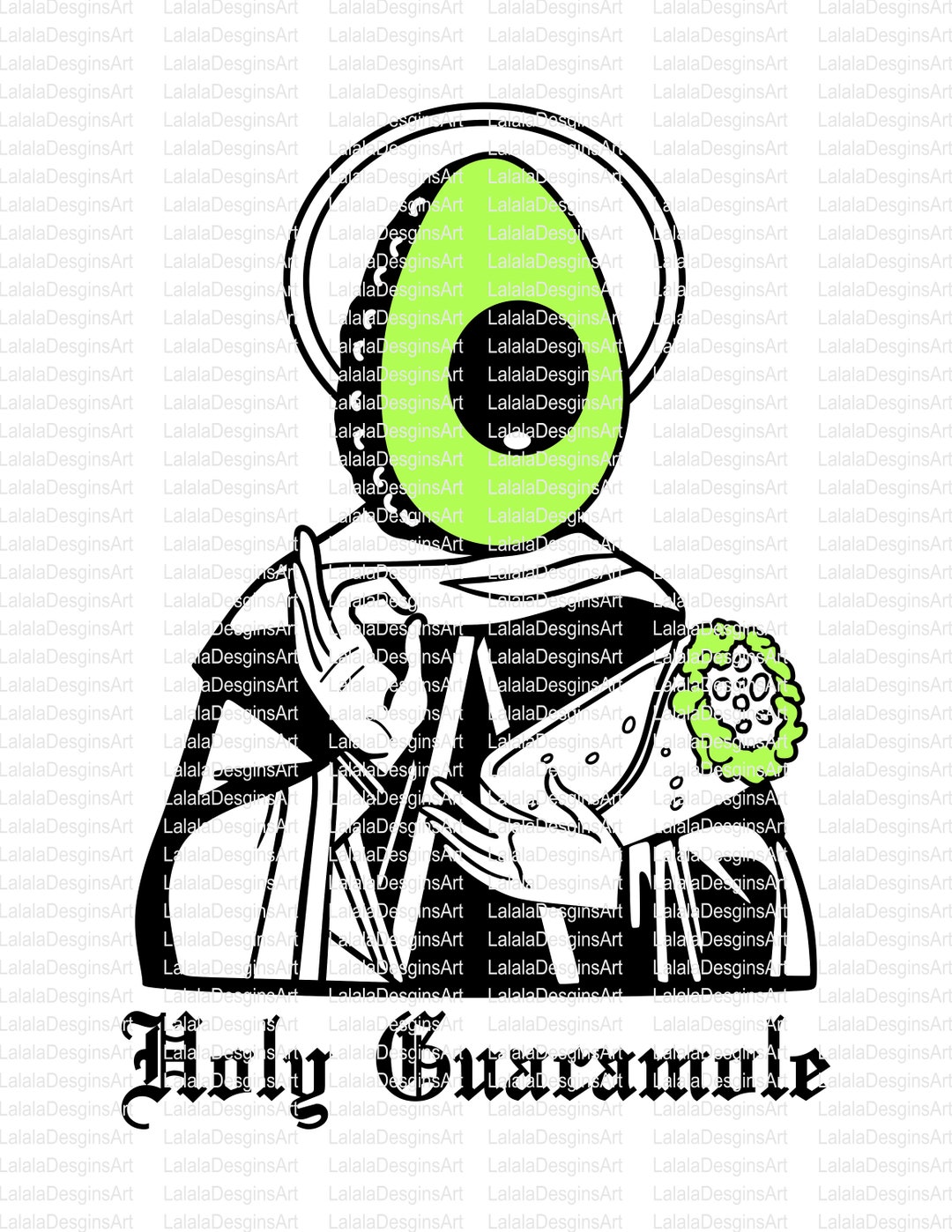 Holy Guacamole, Svg, Eps, Png, Pdf, for Cricut, Silhouette, Vector. - Etsy