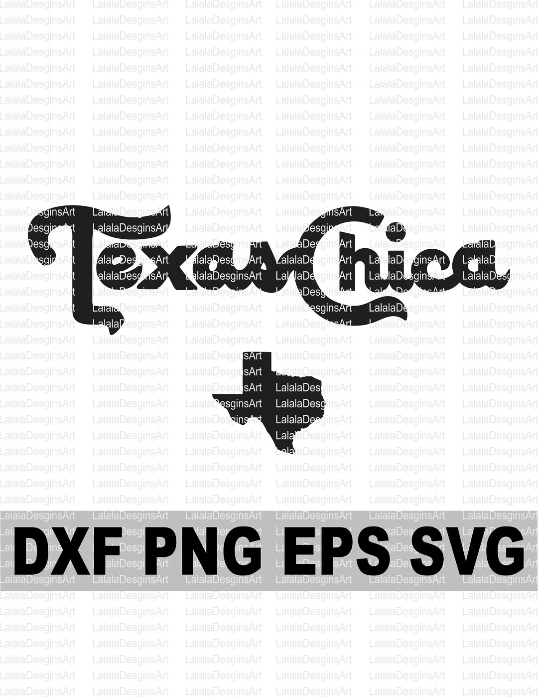 Texas Chica Svg, Eps, Png, Pdf, for Cricut, Silhouette, Vector. - Etsy