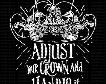 Adjust Your Crown | Etsy
