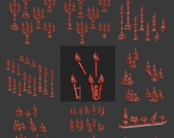 Miniature Dungeon Light - Etsy