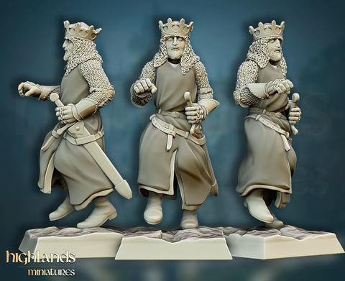Legendary Monty Python and the Holy Grail Highlands Miniatures | Etsy