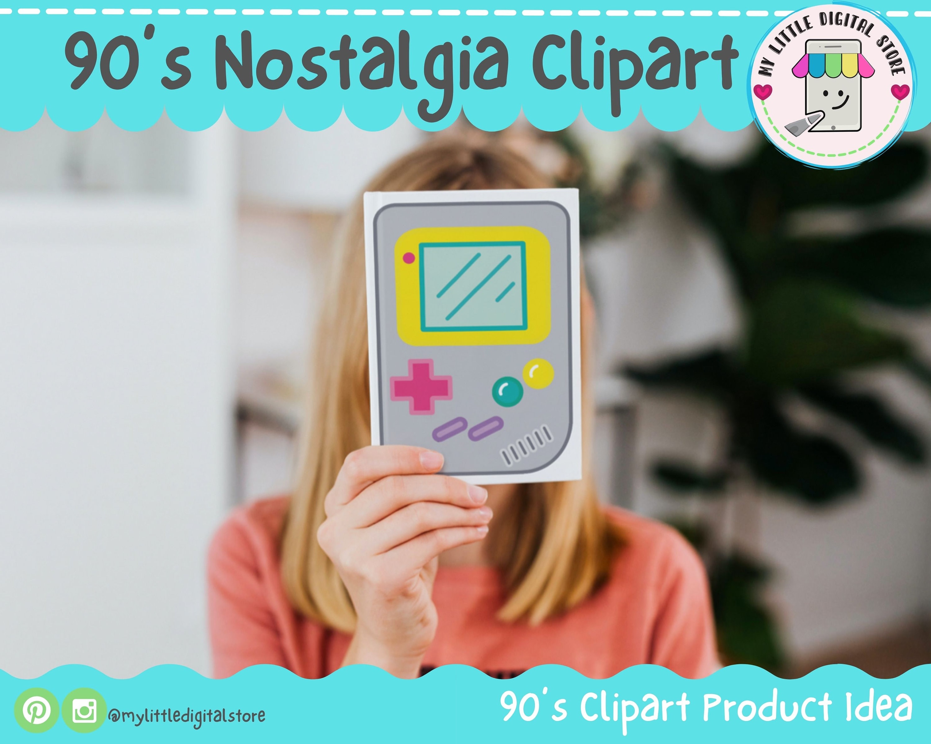 90s Nostalgia Clipart, Vintage 90s Design, Retro 90s Sublimation Design ...