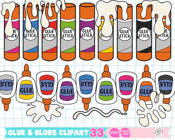 Glue Bottle Clipart