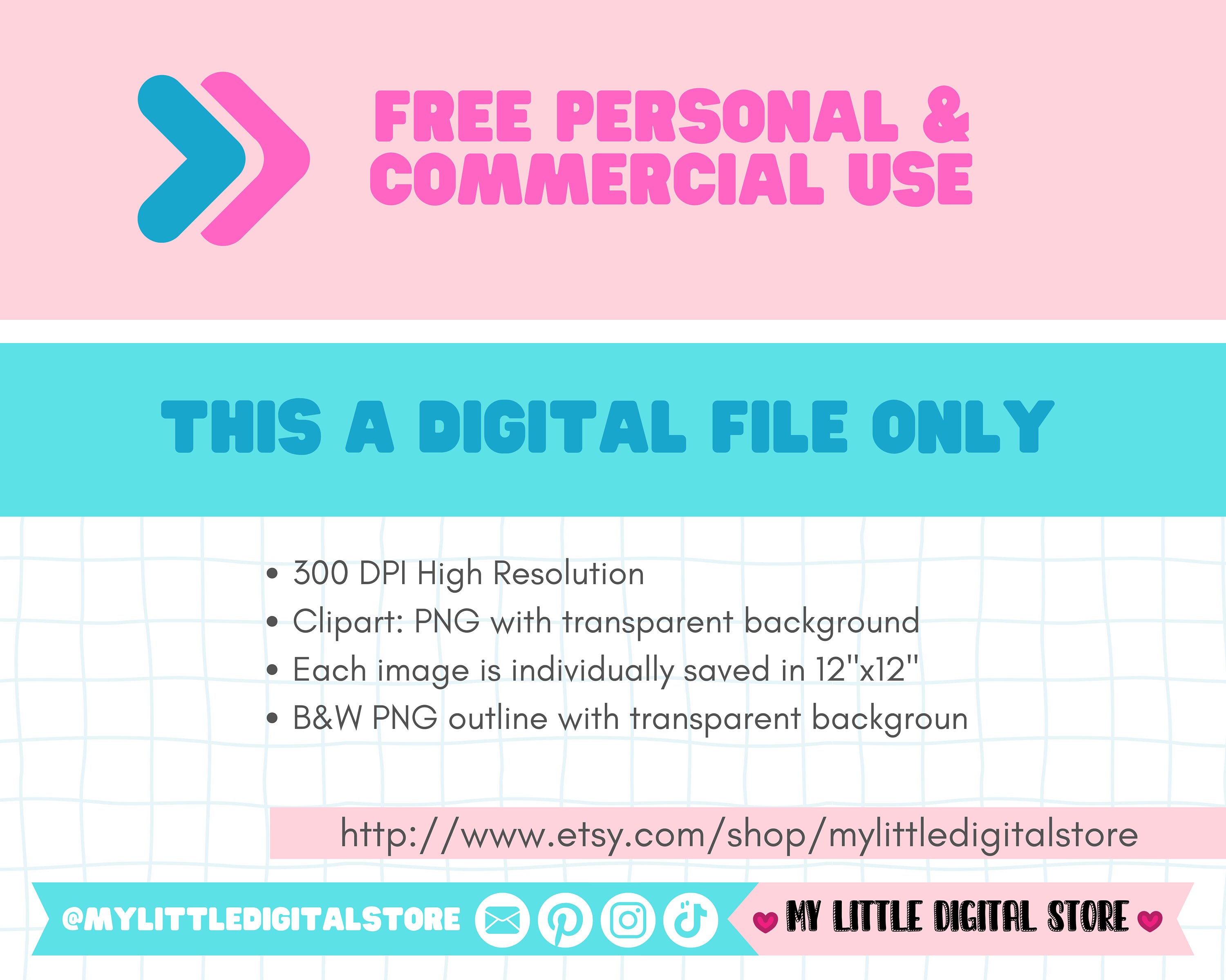 Perfect Match Kawaii Valentine’s Day Clipart | Love Food Pairs Fast ...