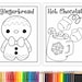 Christmas Doodle Clipart Christmas Printable Kids Coloring Pages ...