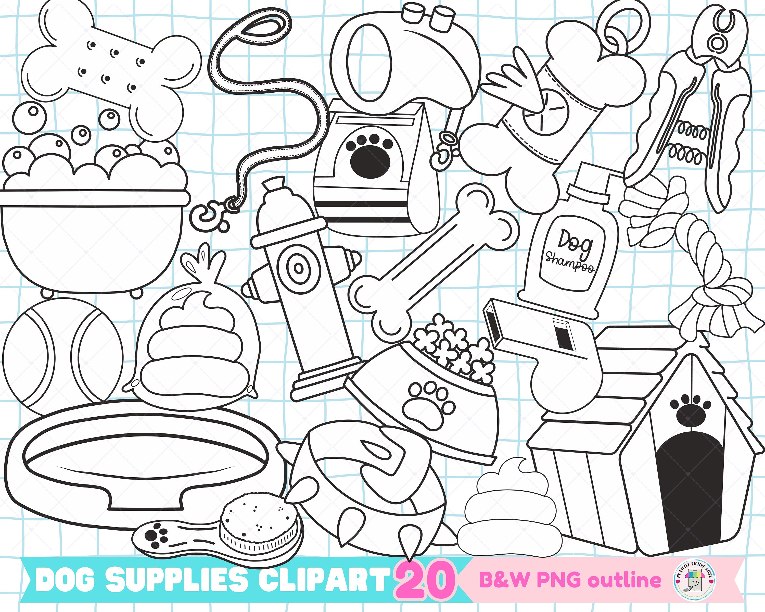 Dog Accessories PNG Clipart | Pet Owner Clipart | Pet Elements | Dog ...