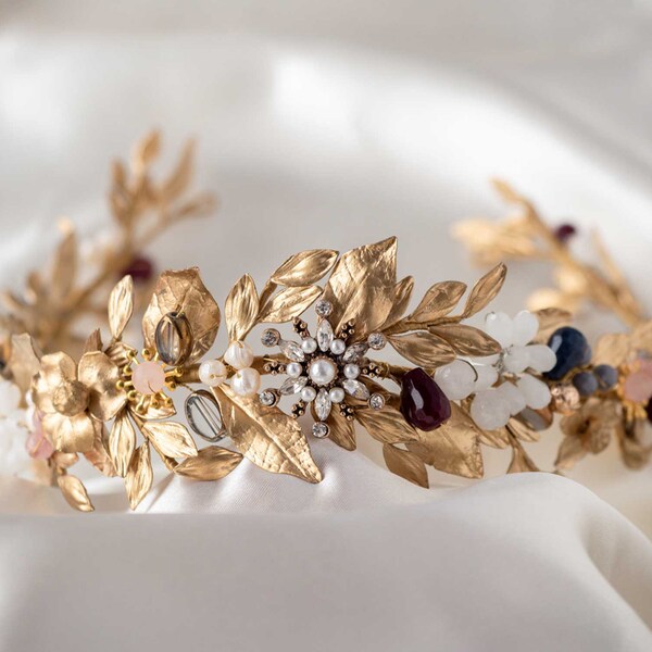 Porcelain Flower Crown - Etsy