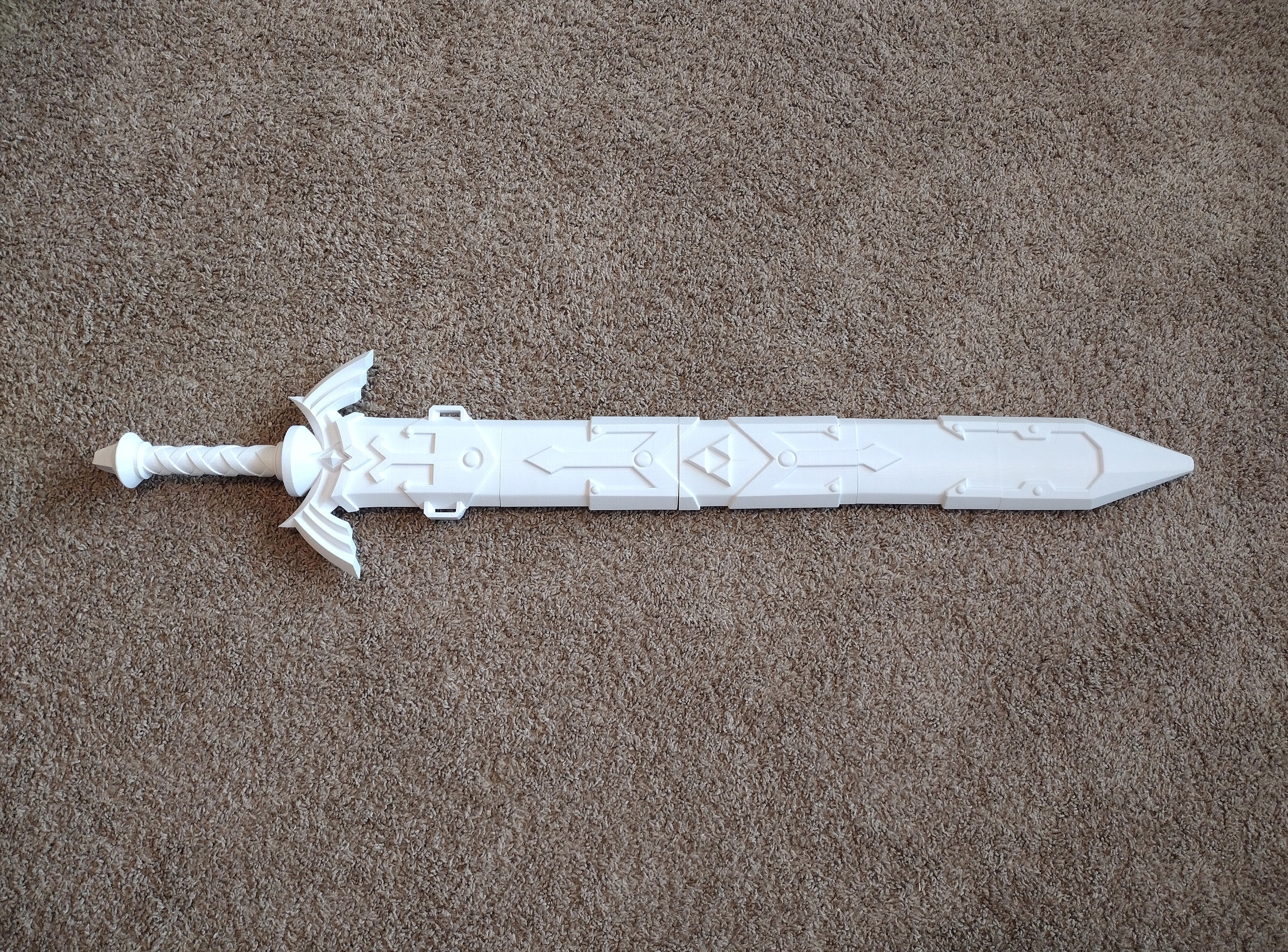 Master Sword Full Size 3D Printed Kit (read Description) - Etsy