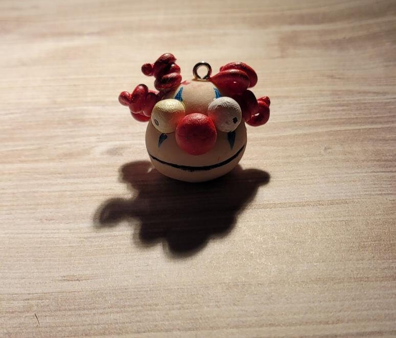 Scary Clown Keychain - Etsy