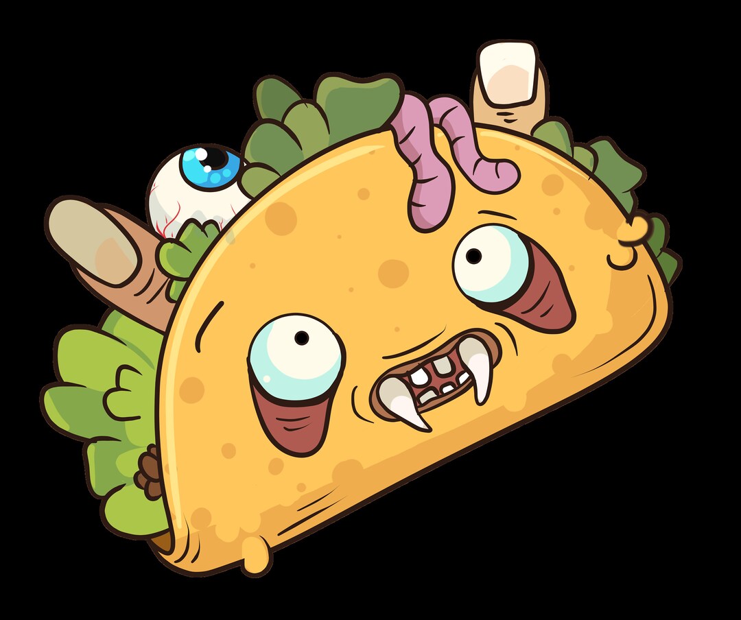 Screaming Taco Digital Design - Etsy