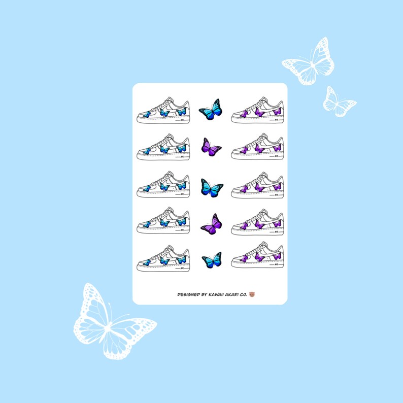 Craft Supplies & Tools Scrapbooking Paper, Party & Kids Butterfly AF1 ...