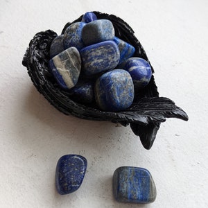 Lapis Lazuli Tumbles With Pyrite Flecks - Polished Blue Crystal - Etsy