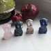 SMALL Crystal Goddess Carvings - Female Body Form - Rose Quartz, Moss ...
