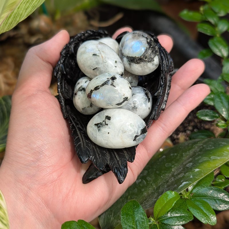 Bright Moonstone Necklace - Etsy