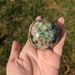 Green Mica and Pink Tourmaline Sphere With Great Color and - Etsy