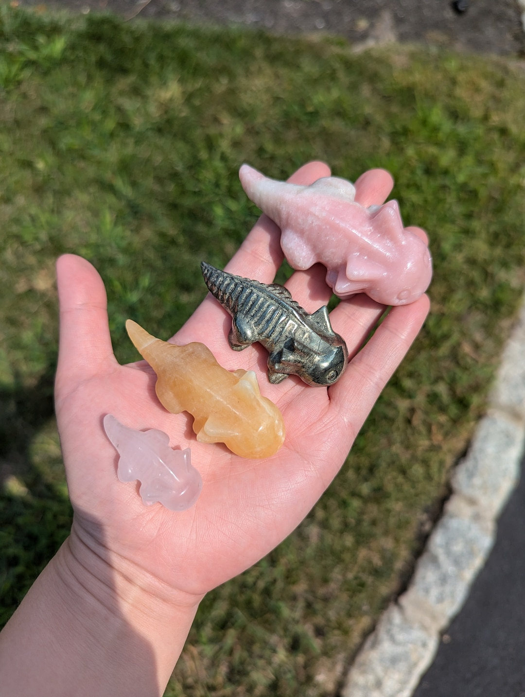 Axolotl Crystal Carvings in Different Sizes - Etsy