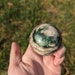 Green Mica and Pink Tourmaline Sphere With Great Color and - Etsy