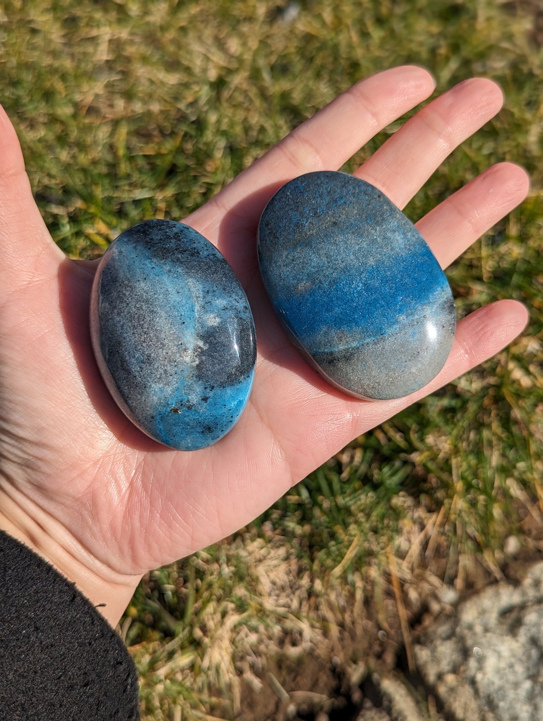 Troilite Palm Stone - Etsy