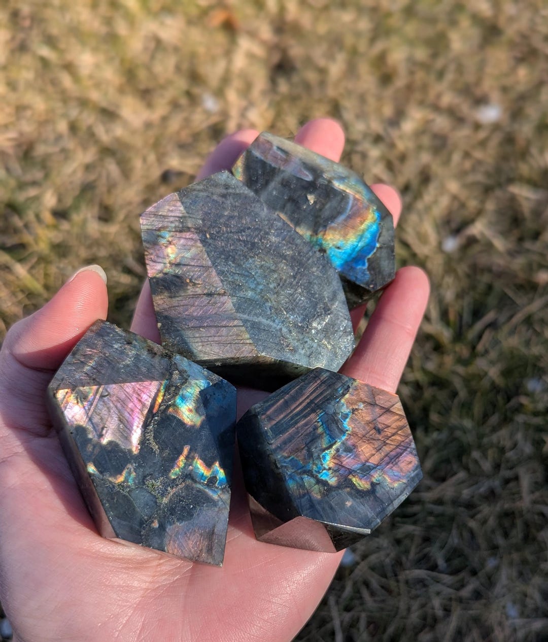 Spectrolite Freeform With Amazing Color Spectrum - Finnish Labradorite ...