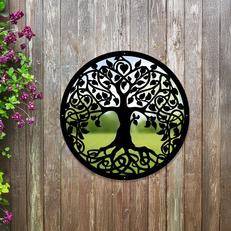 Tree of Life Yard Art - Etsy
