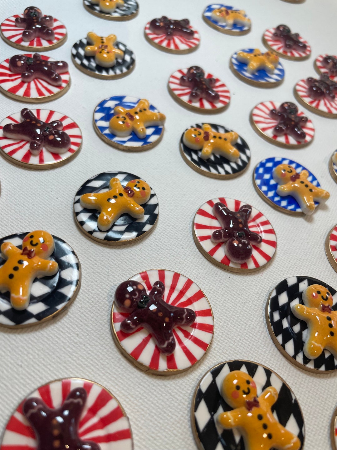 ONE Gingerbread on Circus Plate Maileg Mouse Inspired 1/6th - Etsy