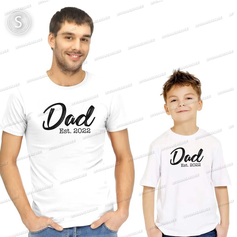 Dad Established Svg Bundle Father's Day Svg Gift for New | Etsy