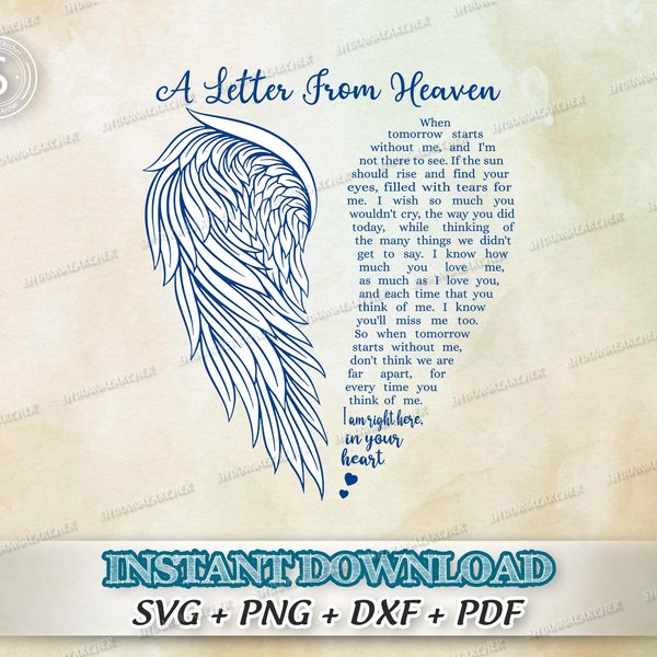 Letter From Heaven - Etsy